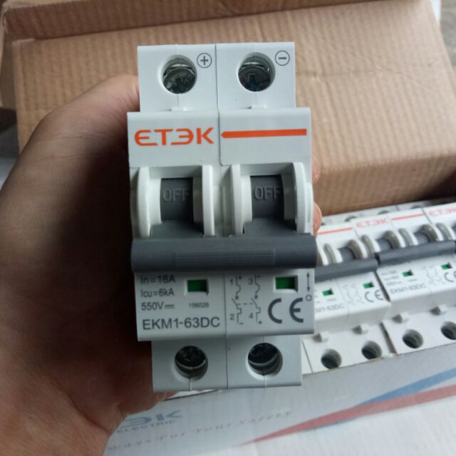 Cb Dc Cao Cấp Hãng Etek 550v 16a 32a 63a Shopee Việt Nam