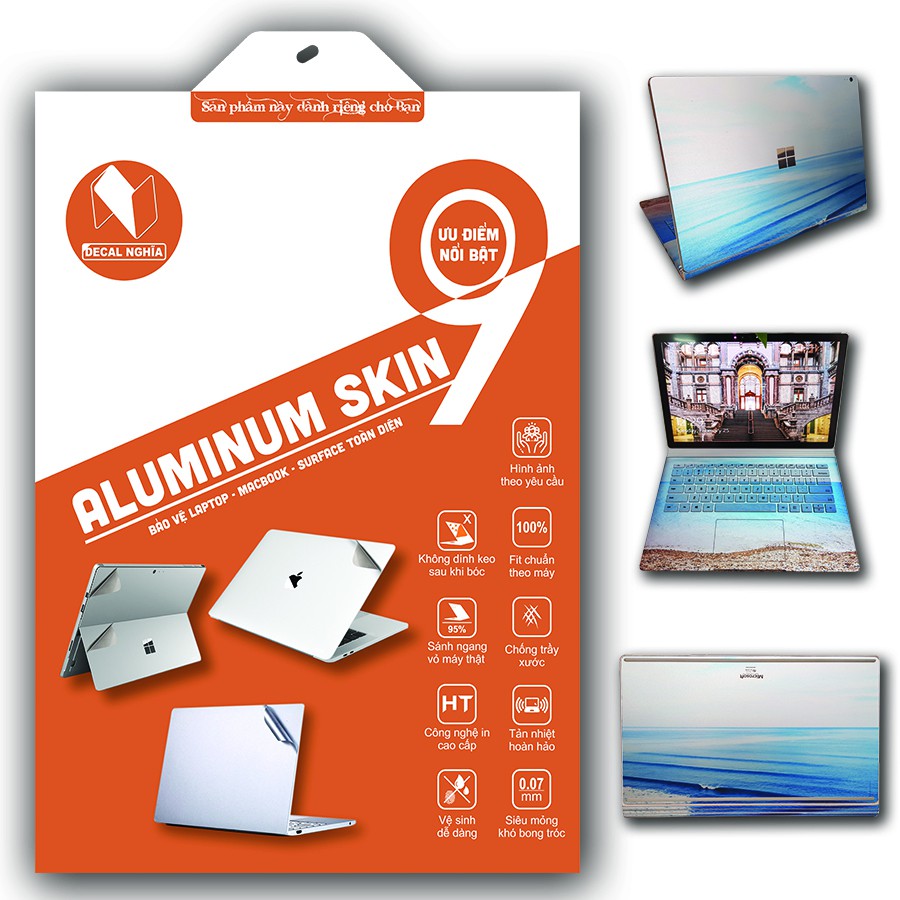 Aluminum skin dán Surface book 2 15 | Shopee Việt Nam
