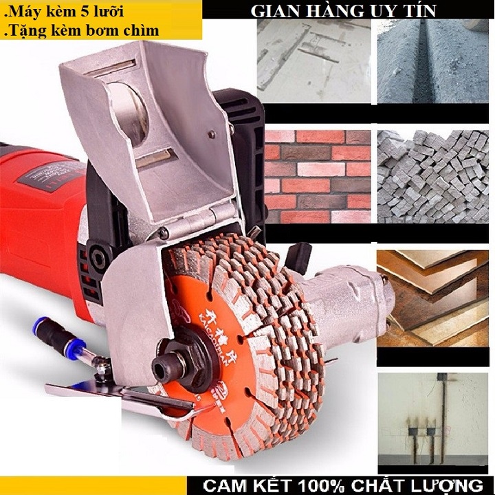 Máy cắt rãnh tường 5 lưỡi | Shopee Việt Nam
