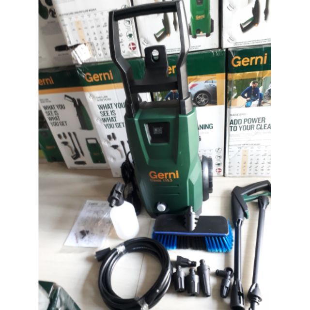 Máy rửa xe Gerni classic 115.5 loại 4 đầu béc ( Hàng xuất thị trường Úc ...