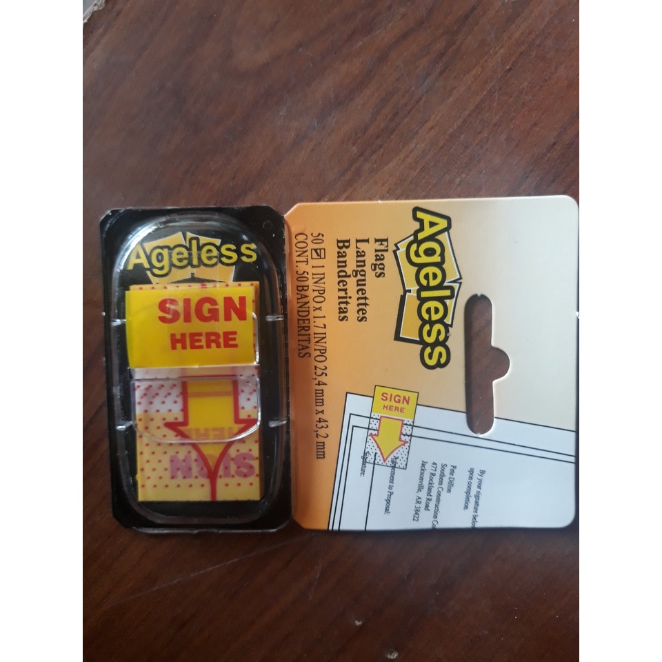 Giấy note trình ký sign here | Shopee Việt Nam