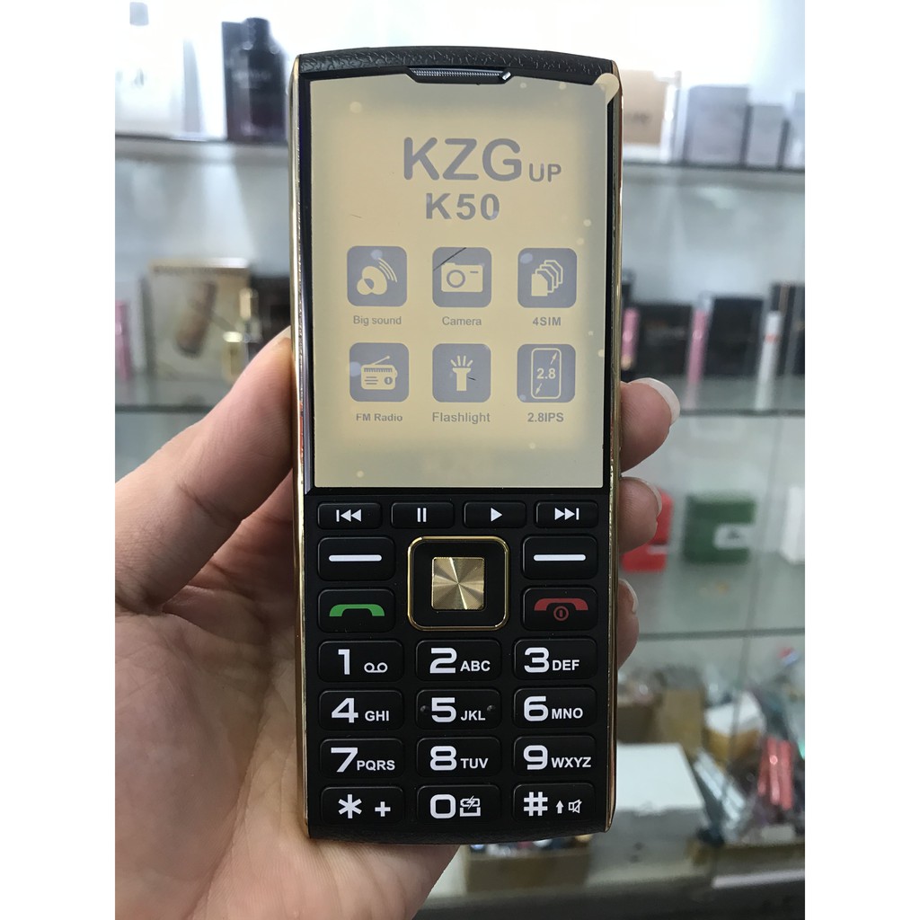 Điện thoại 4 sim Nokia N7000, KI 50 loa to, chữ to pin khủng 13800 mah bảo hành 12 tháng -hàng ...