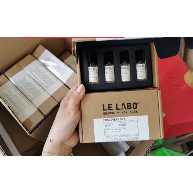 Set Bộ Nước Hoa Le Labo mini 4 chai | Shopee Việt Nam
