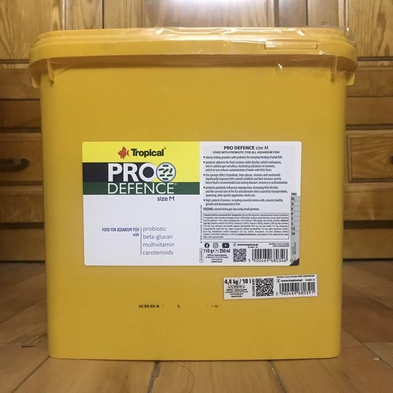 Thức ăn Tropical Pro Defence size M hỗ trợ tiêu hoá, bổ xung lợi khuẩn ...