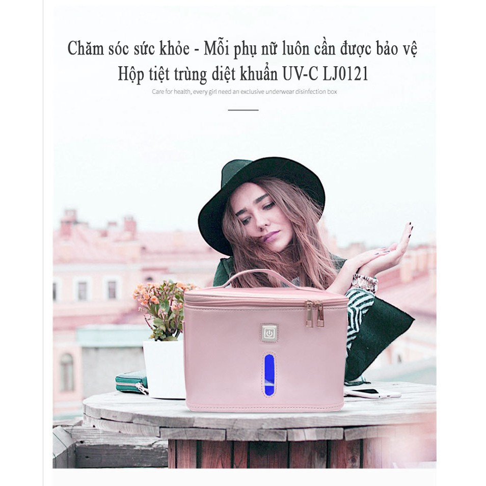 Hộp Khử Trùng Tia Uvc Cổng Usb Type C Cho Đồ Lót, Bàn Chải Đánh Răng ...