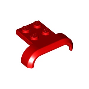 Gạch lẻ LEGO Wheel Arch, Mudguard 3 x 4 with Plate (28326) | Shopee ...