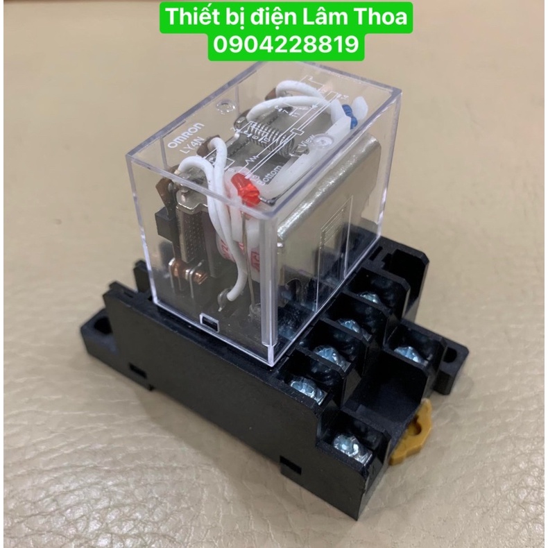 Relay omron 220VAC/24VDC/12VDC- 14 chân to, Rơ le trung gian 14 chân to | Shopee Việt Nam