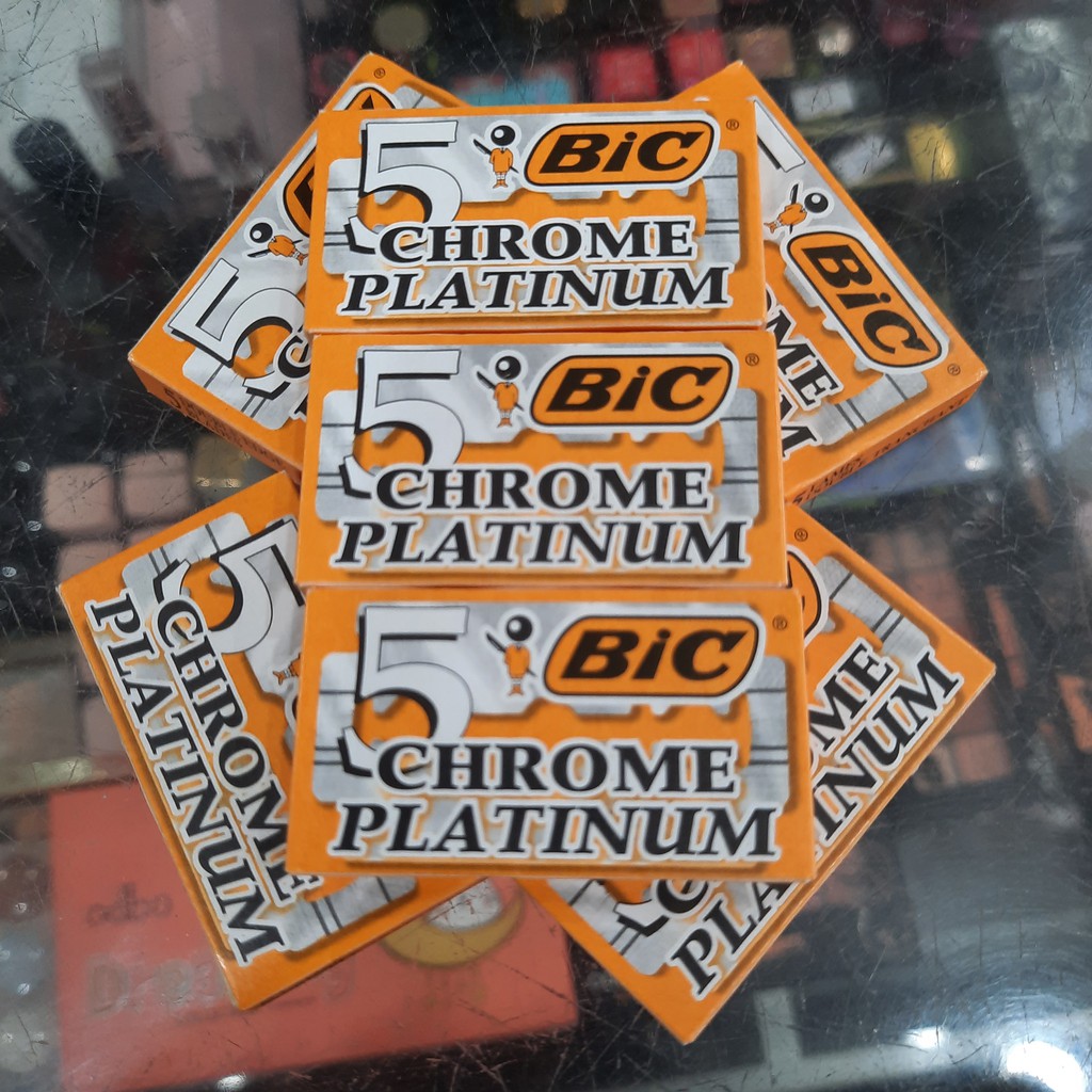 1 hộp lưỡi lam BIC 5 lưỡi | Shopee Việt Nam