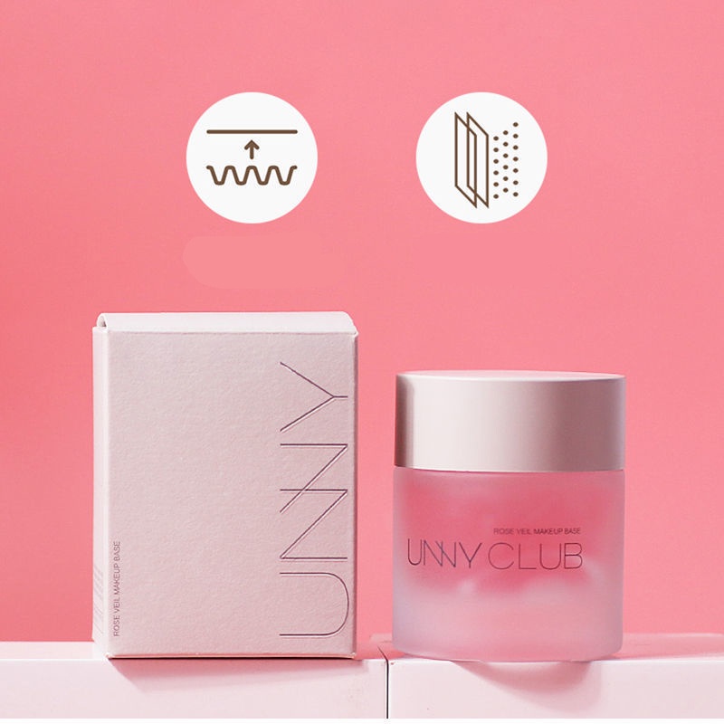 UNNY CLUB Kem lót trang điểm tinh chất sữa hoa hồng dưỡng ẩm kiểm soát dầu 30ml | Shopee Việt Nam