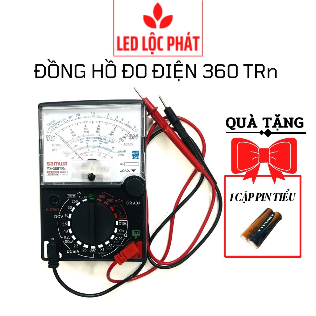 Đồng hồ đo điện vạn năng kim, đồng hồ vạn năng vom 360TRn | Shopee Việt Nam