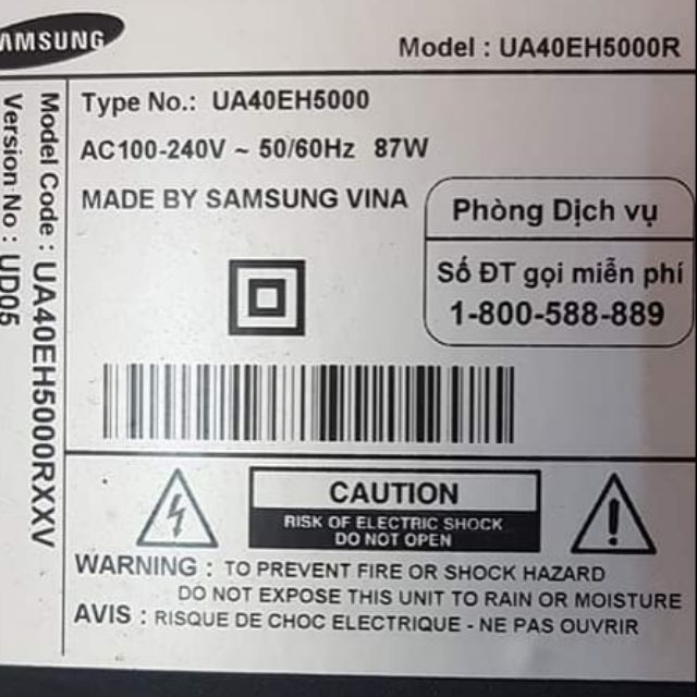 Bo nguồn 40EH5000, 40EH5300, UA40EH5000, UA40EH5300... | Shopee Việt Nam