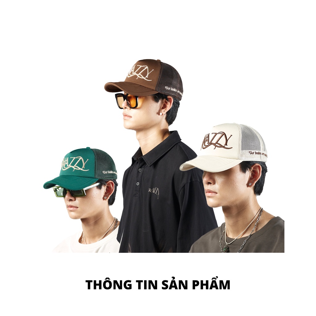 Mũ Lưỡi Trai SNAZZY Unisex Chất Liệu Mesh Chính Hãng - TRUCKER CAP ...