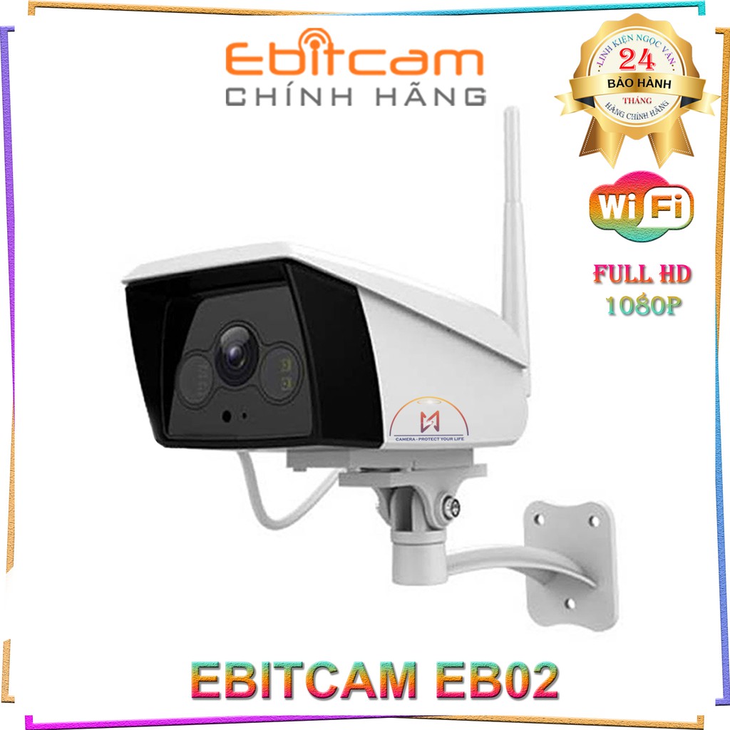 Camera Ip Wifi Ngoài Trời Ebitcam EBO2 Full HD 1080P - Hàng Chính Hãng ...