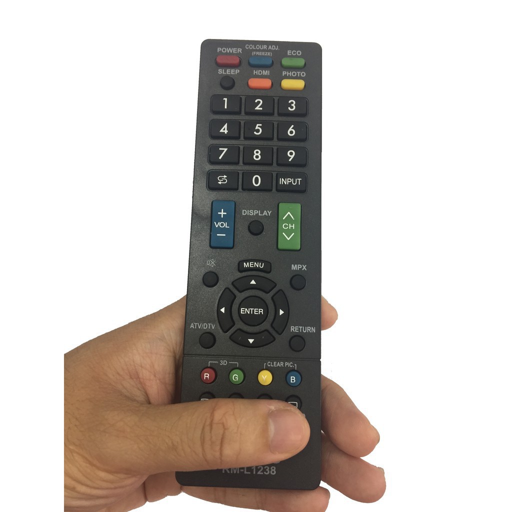 REMOTE TIVI SHARP RM-L1238 CHO TẤT CẢ CÁC DÒNG TIVI SHARP | Shopee Việt Nam