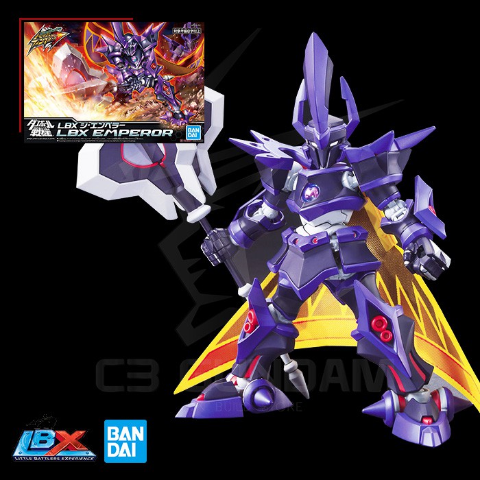 MÔ HÌNH BANDAI ĐẤU SĨ LBX HYPER FUNCTION 002 EMPEROR GUNDAM | Shopee Việt Nam