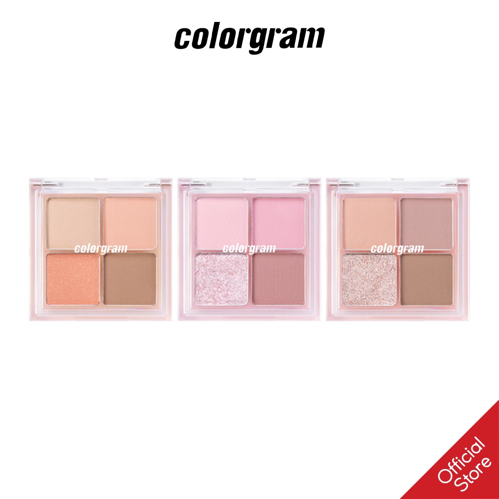 Bảng Phấn Mắt 4 Ô COLORGRAM Shade Re-Forming Quad Pallette 5.7g~6.0g ...