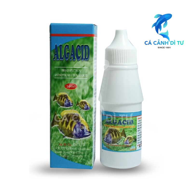 ALGACID sát trùng diệt rêu tảo hồ cá ARICARE 30ML | Shopee Việt Nam