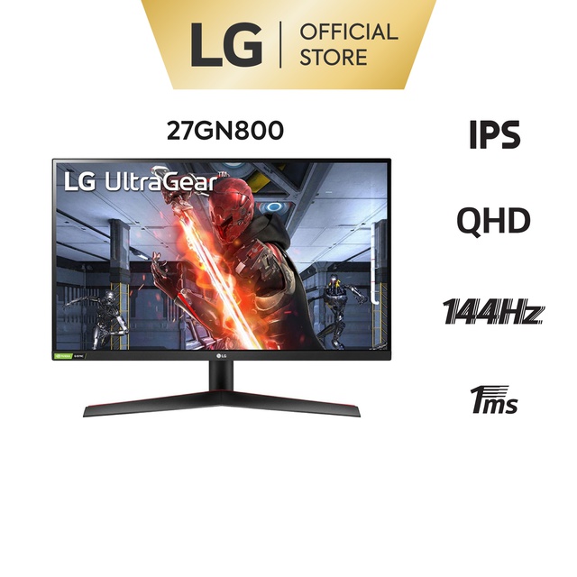 Màn Hình LG 27GN800-B 27'' 1ms 144Hz IPS QHD UltraGear™ - Hàng Chính ...