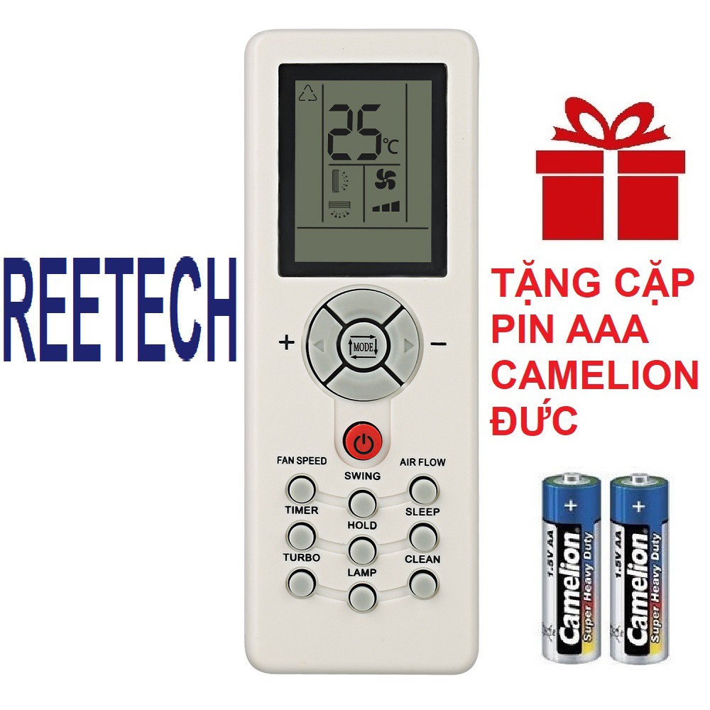 Remote Điều Khiển Máy Lạnh, Máy Điều Hòa REETECH ZH/GT-01 | Shopee Việt Nam