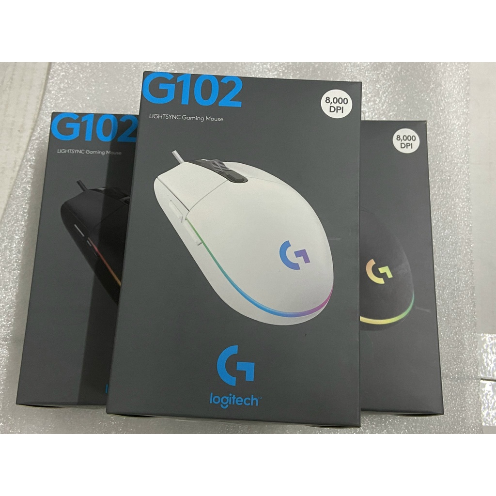 Chuột gaming Logitech G102 Gen 2 Lightsync - hàng chính hãng bảo hành 24 tháng | Shopee Việt Nam