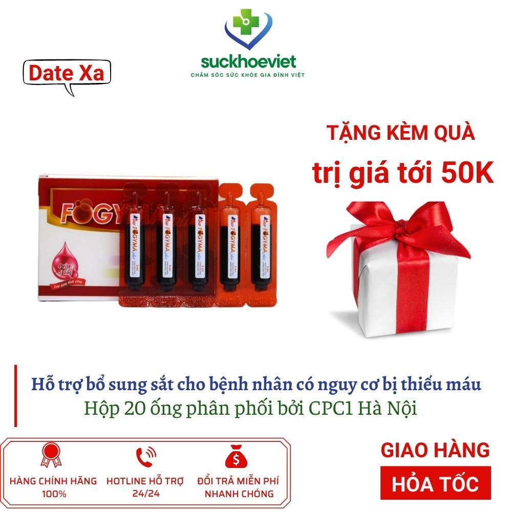 Fogyma Plus, Fogyma thường bổ sung sắt,hỗ trợ điều trị bệnh thiếu máu ...