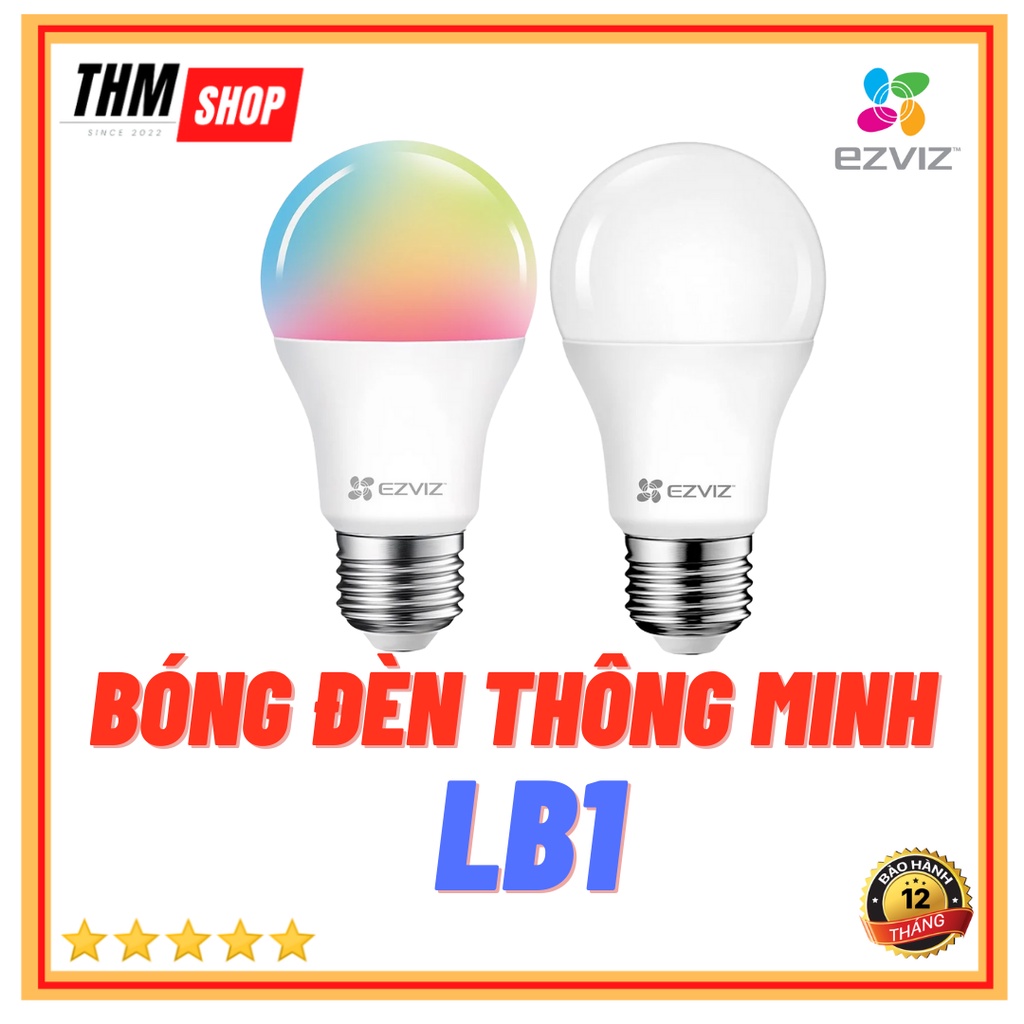 Bóng đèn LED thông minh EZVIZ LB1 điều khiển qua APP , Thay đổi 16 ...