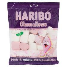 Kẹo & Pink White Marshmallows Candy Chamallows Haribo 150g | Shopee ...