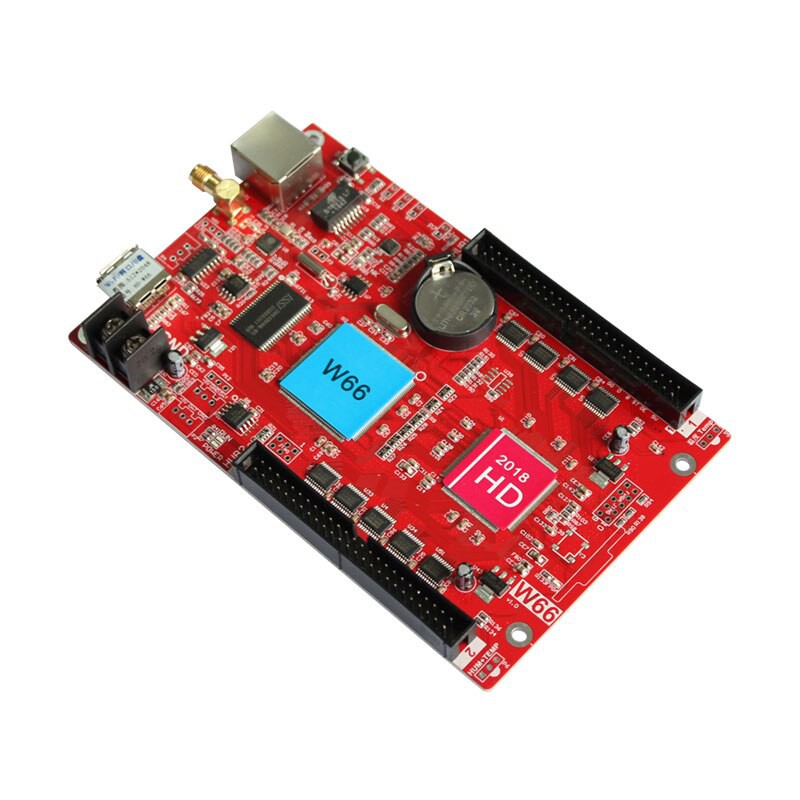 card HD W66 (Wifi, Usb, Lan) dùng cho module led full màu, 1 màu, 3 màu | Shopee Việt Nam
