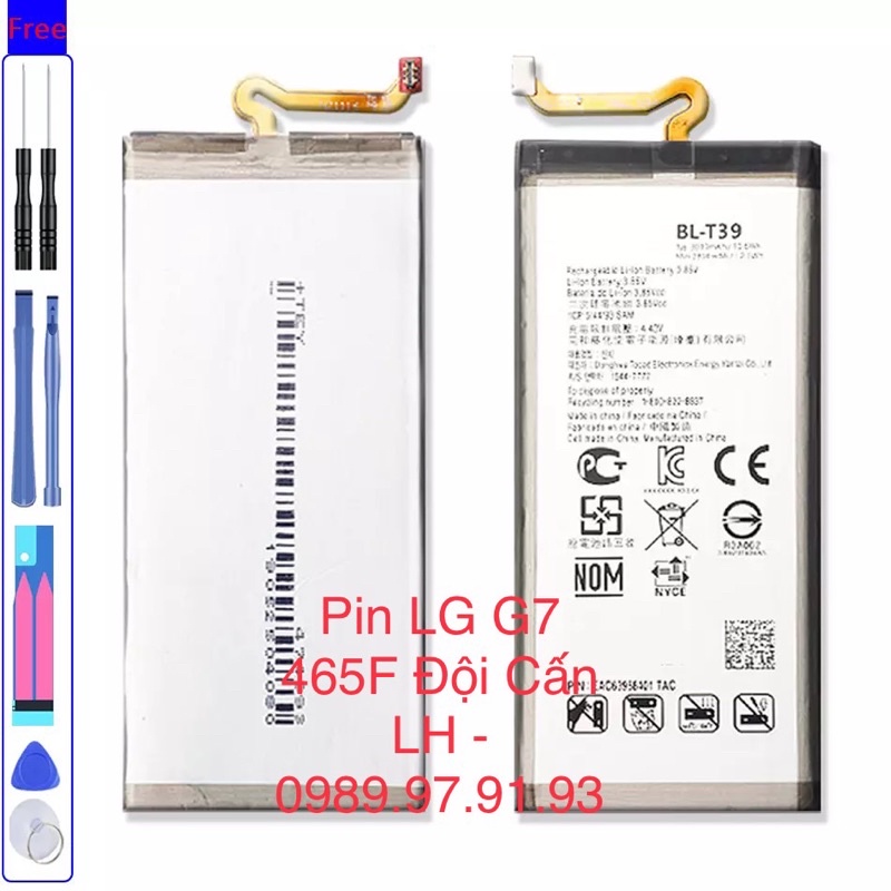 Pin LG V30 V50 G7 V40 v60 G8 | Shopee Việt Nam
