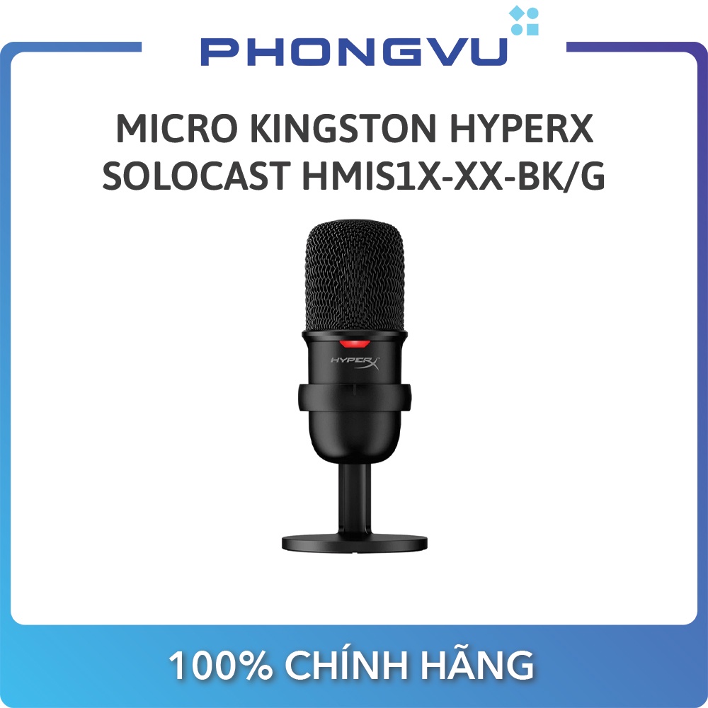 Micro HP HyperX Solocast (Standalone Microphone) 4P5P8AA - Bảo hành 24 ...