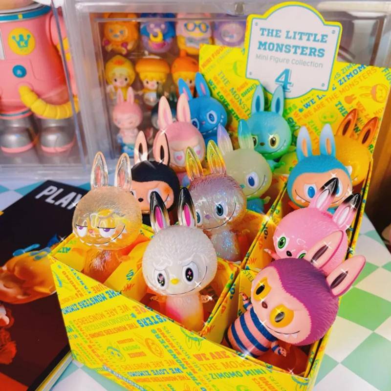 (có Sẵn trong kho) zimomo mini4 labubu popmart little animal 4 hộp ...