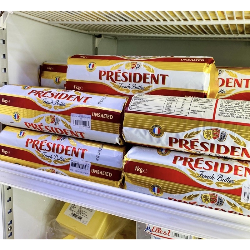 Bơ nhạt President 1kg | Shopee Việt Nam