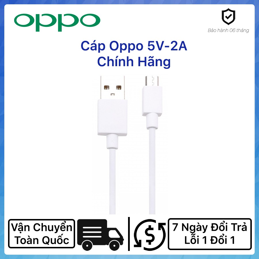 Cáp Oppo 5V-2A Chính Hãng | Shopee Việt Nam