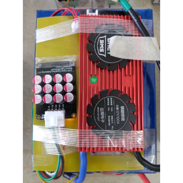 Pin Lithium EVE 12V 94 ah. BMS Daly. Mạch Cân bằng 5.5A 6000 lần sạc xả ...