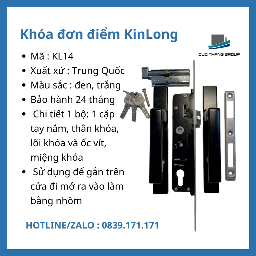Khóa đơn điểm KINLONG Chính hãng | Shopee Việt Nam