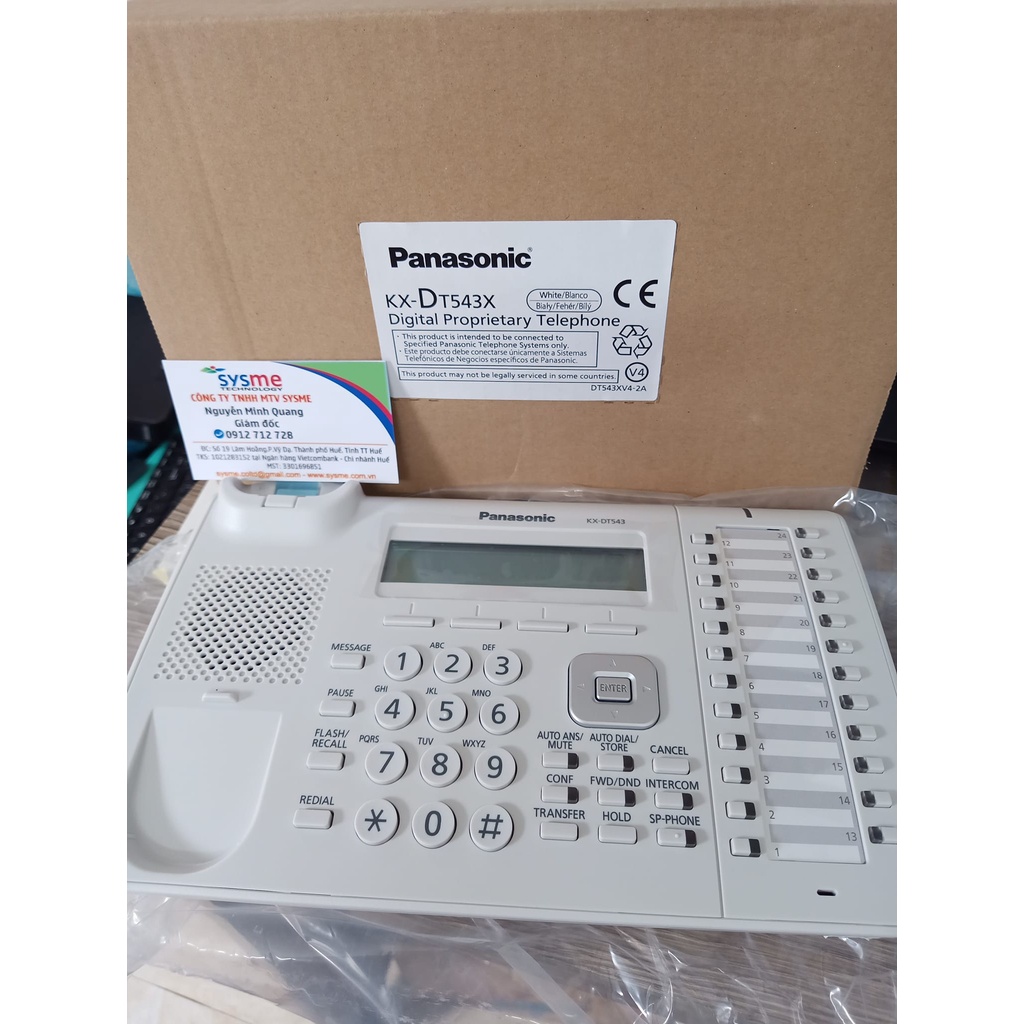 Điện thoại lập trình Panasonic KX-DT543X | Shopee Việt Nam