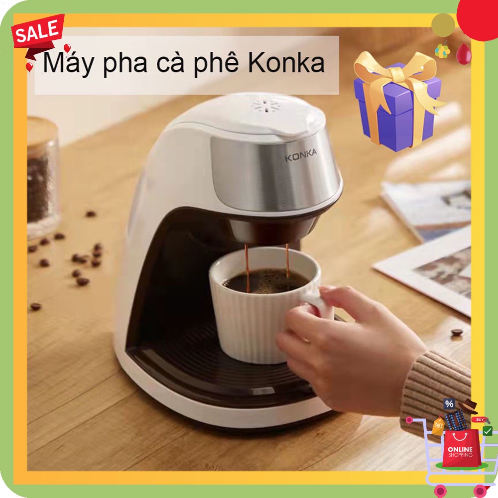 [Chính Hãng] Máy Pha Cà Phê, Pha Trà Konka,Máy Pha Cafe Mini Gia Đình ...