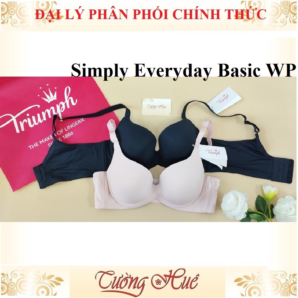 Áo lót nữ Triumph Simply Everyday Basic WP trơn mút mỏng lưng bảng to ...