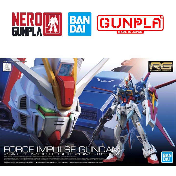 Mô Hình Lắp Ráp Bandai Gunpla RG 1/144 Force Impulse Gundam | Shopee Việt Nam