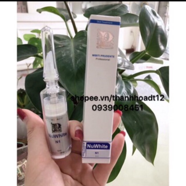KEM LÀM HỒNG NHŨ HOA - MIBITI PRUDENTE NUWHITE N1 | Shopee Việt Nam