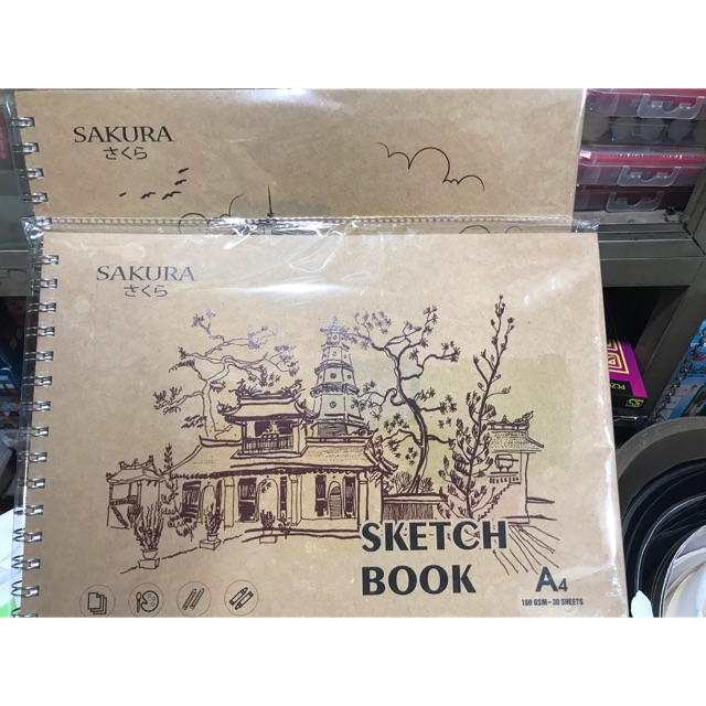 Sổ A4 Sakura (30t) | Shopee Việt Nam