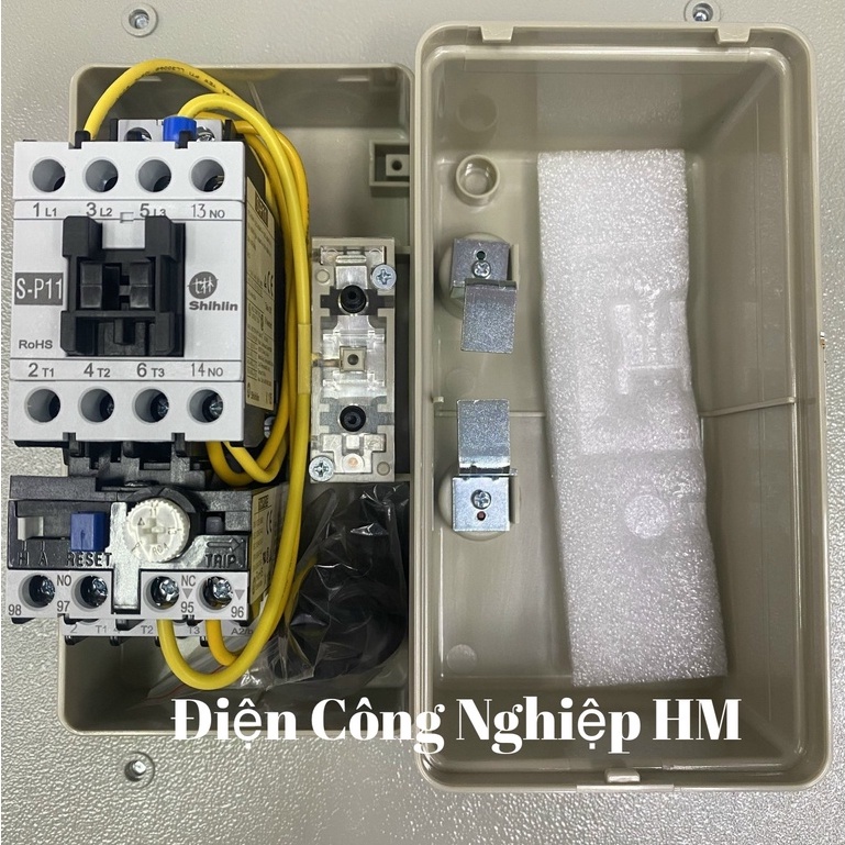 Khởi Động Từ Hộp 11A 3 Pha Shihlin MS-P11PBE, Điện Áp Cuộn Hút 220V và 380V - Hàng Chính Hãng ...