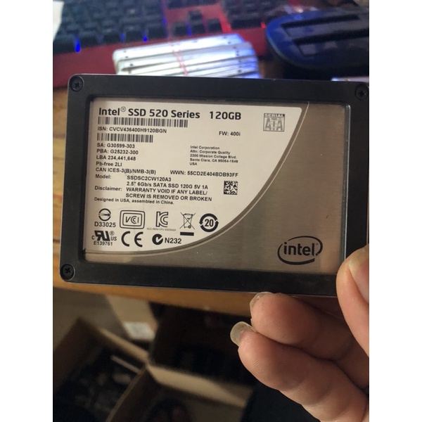 Ổ cứng Ssd intel 120gb - 240gb - 480gb hàng tháo máy. | Shopee Việt Nam