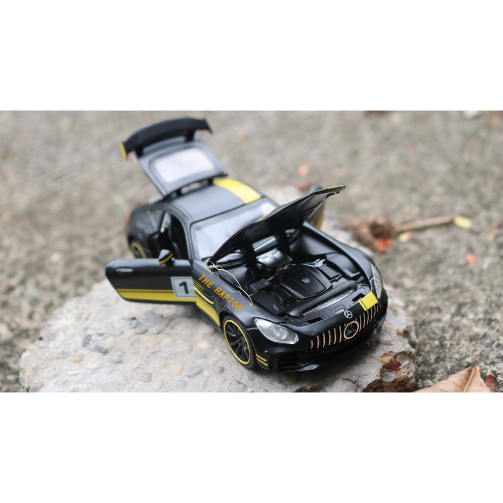 Xe Mô Hình Mercedes Benz Amg Gtr Transformers 1:32 Diecast Miniauto ...