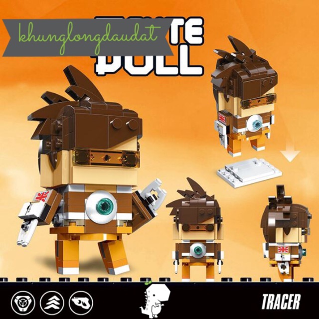 [Có Sẵn] Mini Block - Mô Hình Lắp Ghép - Lego Mini Tracer Overwatch ...