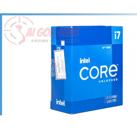 CPU Intel Core i7-12700K BOX (25M Cache, up to 5.00 GHz, 12C20T, Socket 1700)NEW 36TH | Shopee ...