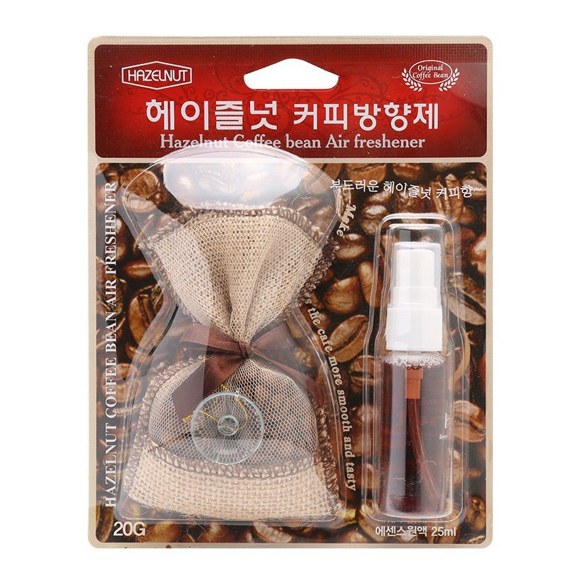 Túi thơm cao cấp xe hơi kèm tinh dầu hương Cafe Hazelnut 25ml - nhập ...