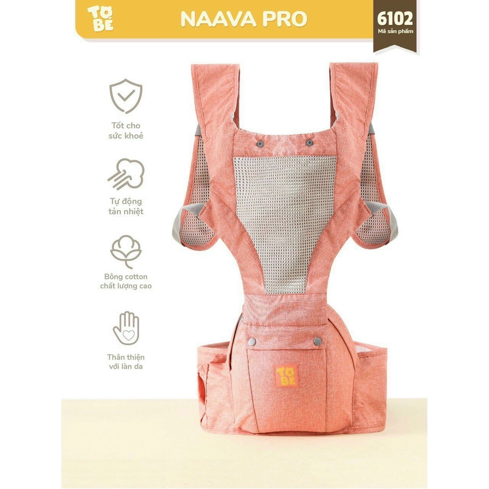 Địu Em Bé Thông Minh NAAVA PRO Chính Hãng, Địu Đa Năng Chống Gù Chất Liệu Thoáng Mát Dùng Cho Bé ...