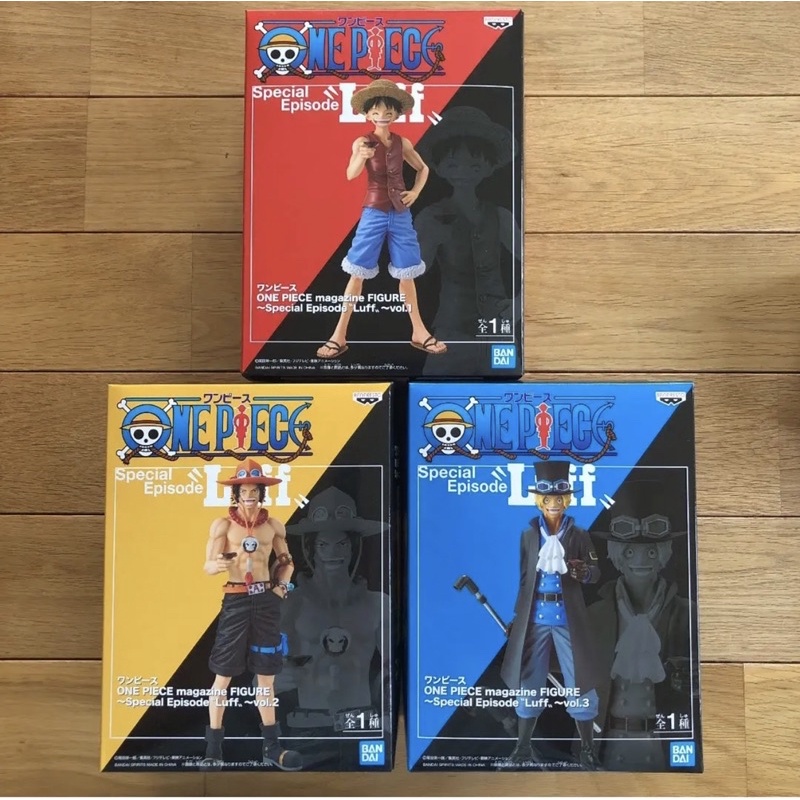 Mô hình One Piece chính hãng - Kết Nghĩa Vườn Đào - Ace & Sabo & Luffy ...