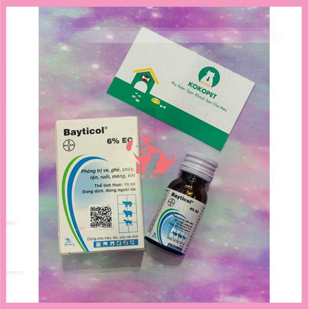 THUỐC DIỆT VE BỌ MÔI TRƯỜNG BAYER BAYTICOL | Shopee Việt Nam